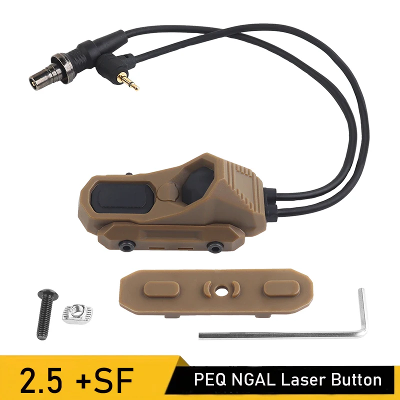Tactical-AXON-remote-control-switch-SF-2-5-crane-plug-flashlight-PEQ ...