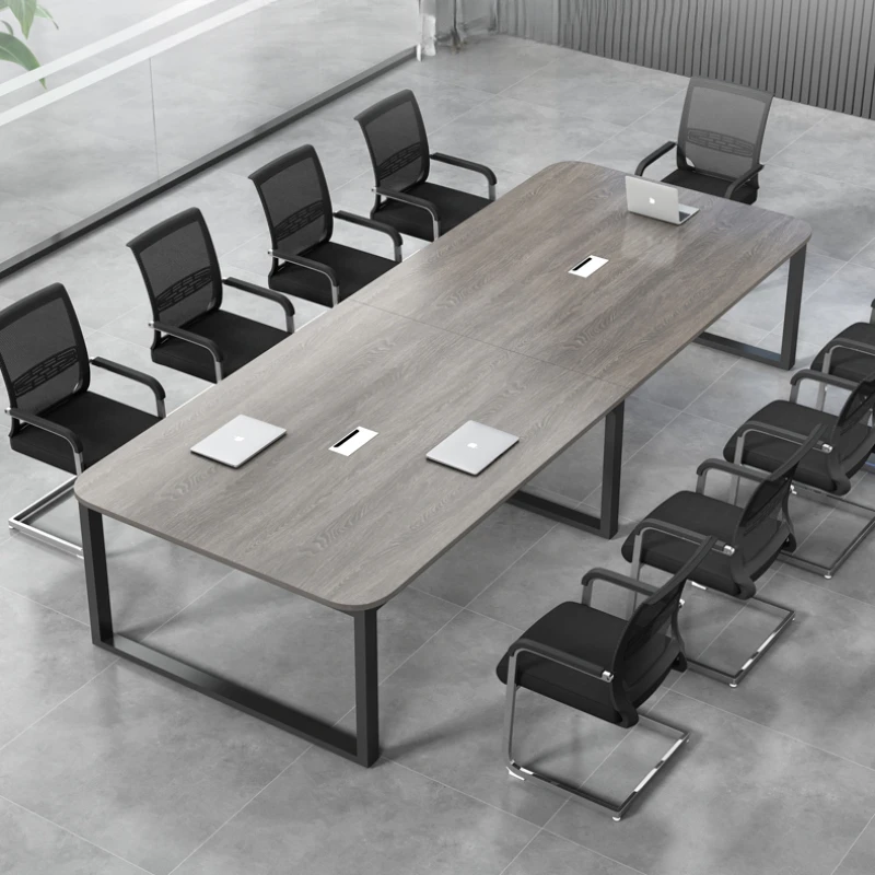 Meeting-Long-Table-Office-Desks-Simplicity-Modern-Negotiations ...