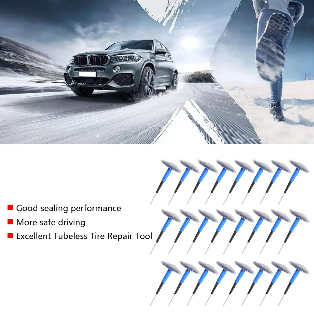 24-pcs-Car-Motorcycle-Universal-Tubeless-Tire-Puncture-Repair-Mushroom ...