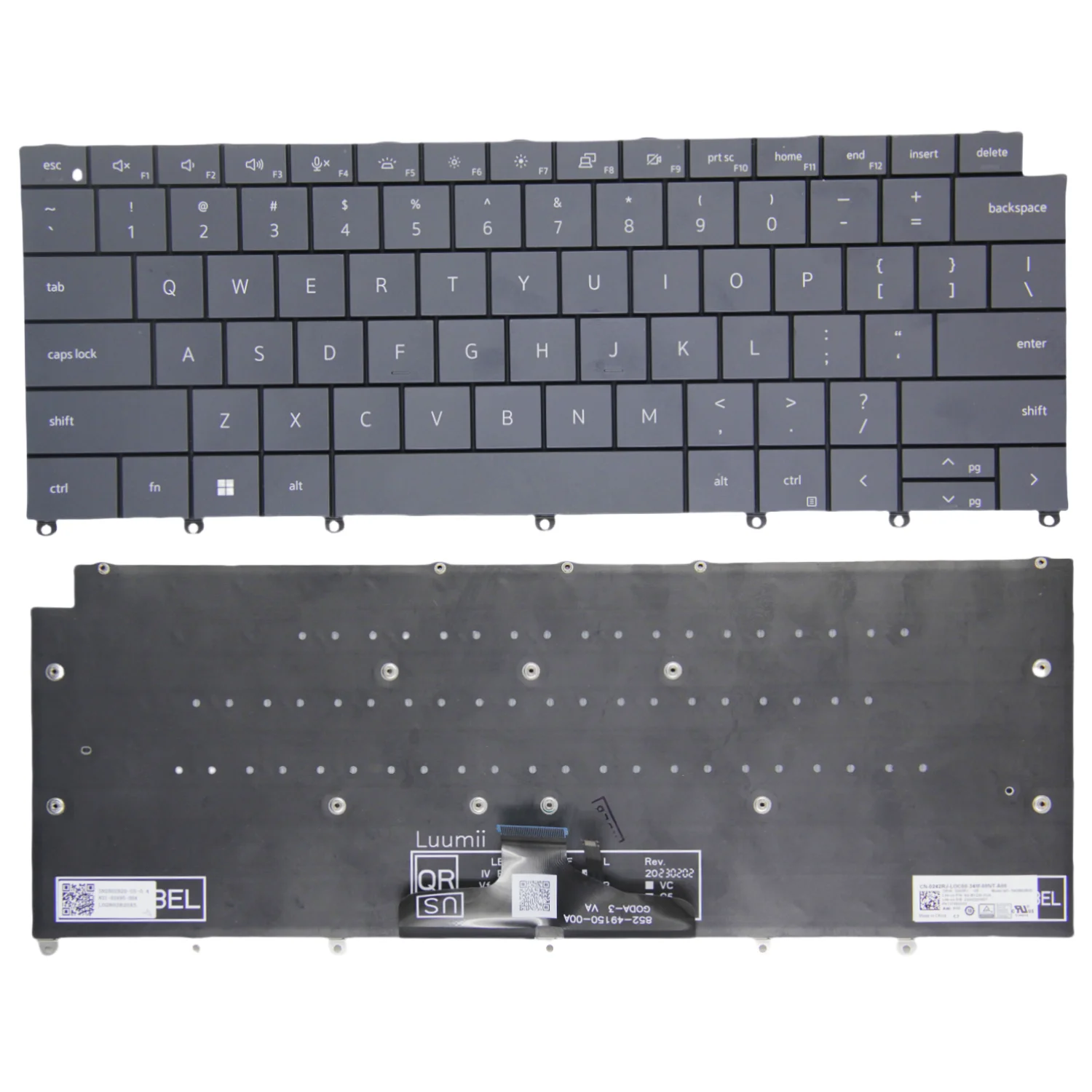 100-New-Original-US-For-DELL-Latitude-9440-9450-E9440-0242RJ-Laptop ...