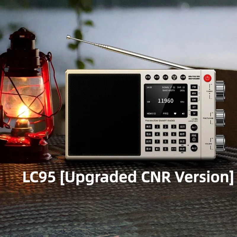 LC95 WIFI/4G Full-band Smart Internet Radio FM/LW/MW/SW/SSB Multi ...