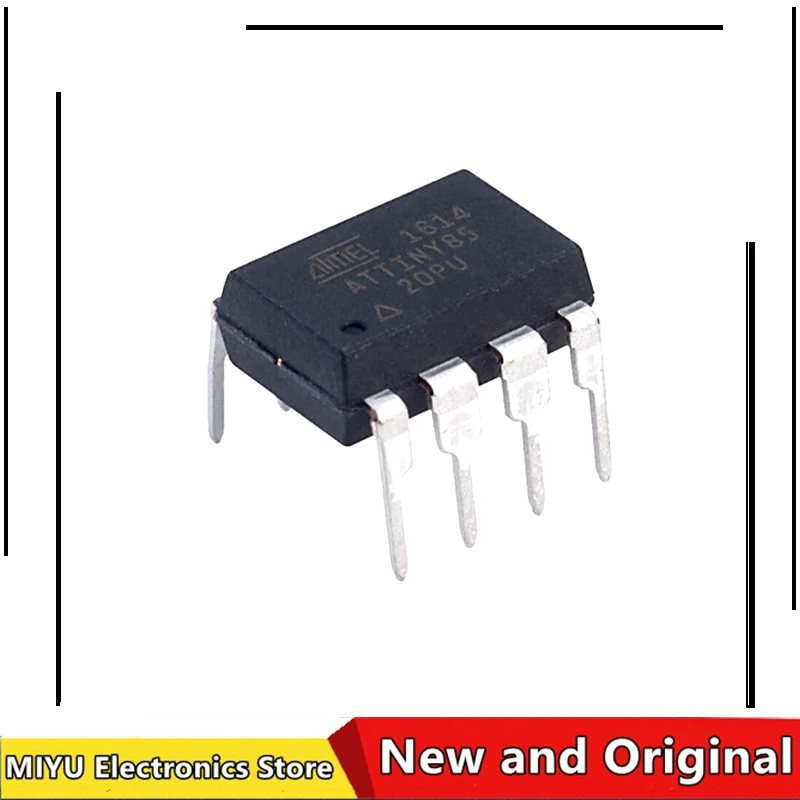 5pcs Original ATTINY85 Microcontroller IC attiny 85 8 Bit 20MHz 8KB ...
