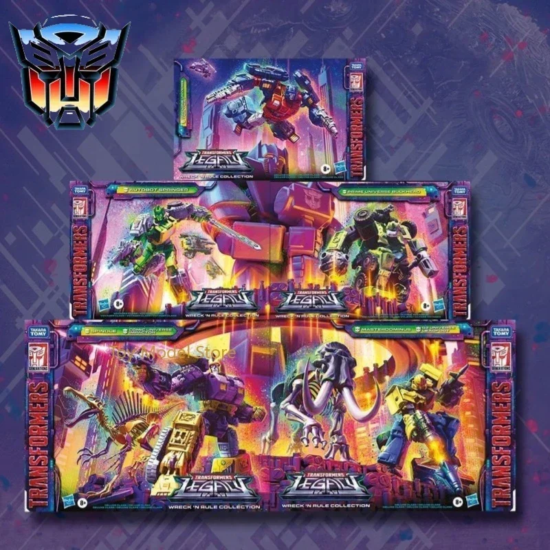 Transformers G Series Legacy Wreck and Rule Action Figures Robot ...