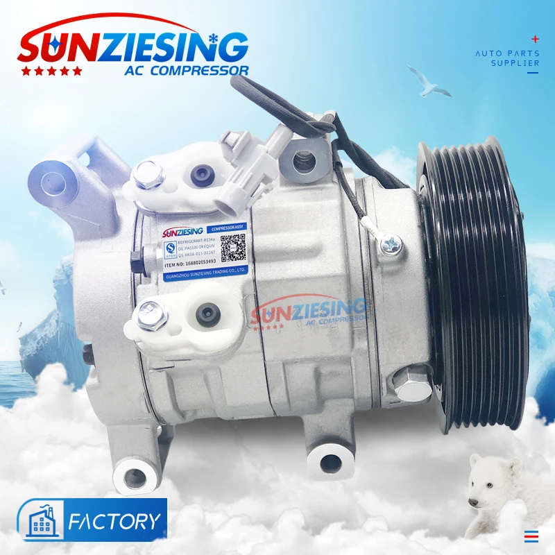 AC-Compressor-for-Toyota-Hilux-Vigo-10S11C-447260-8020-88320-0K240 ...
