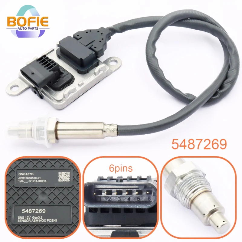 Nitrogen-oxygen-sensor-nox-sensor-For-Vauxhall-OEM-55500319-5487269 ...