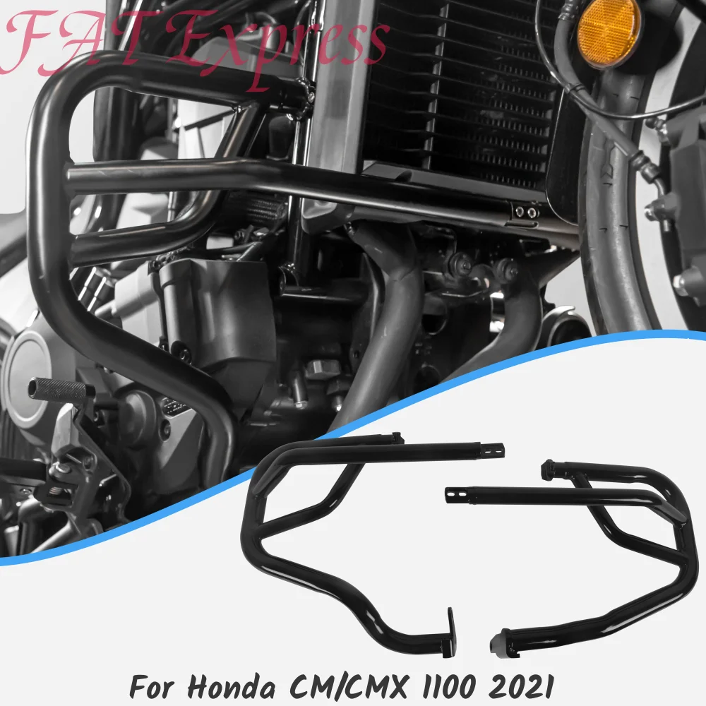 CMX1100 Crash Bar Engine Guard Protection Bumper for Honda Rebel CM CMX ...