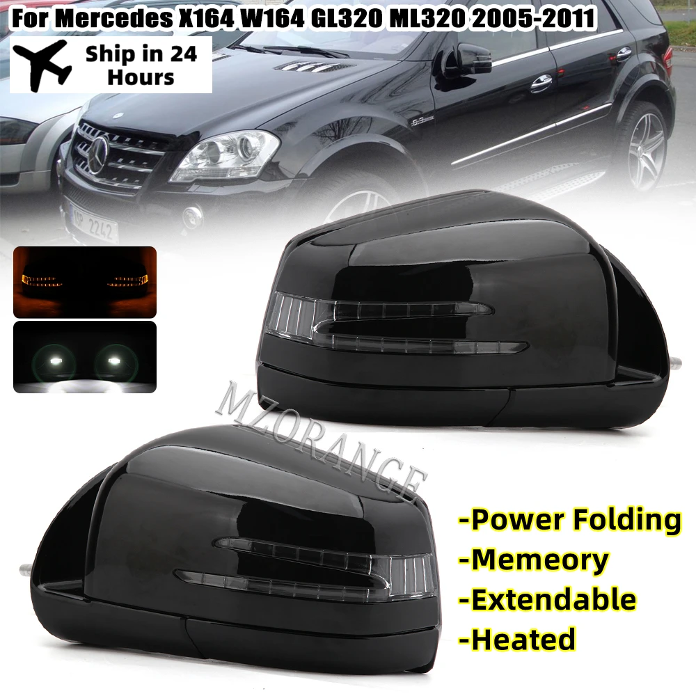 Side-Door-Wing-Rear-View-Mirror-Assembly-With-Lights-for-Mercedes-Benz ...
