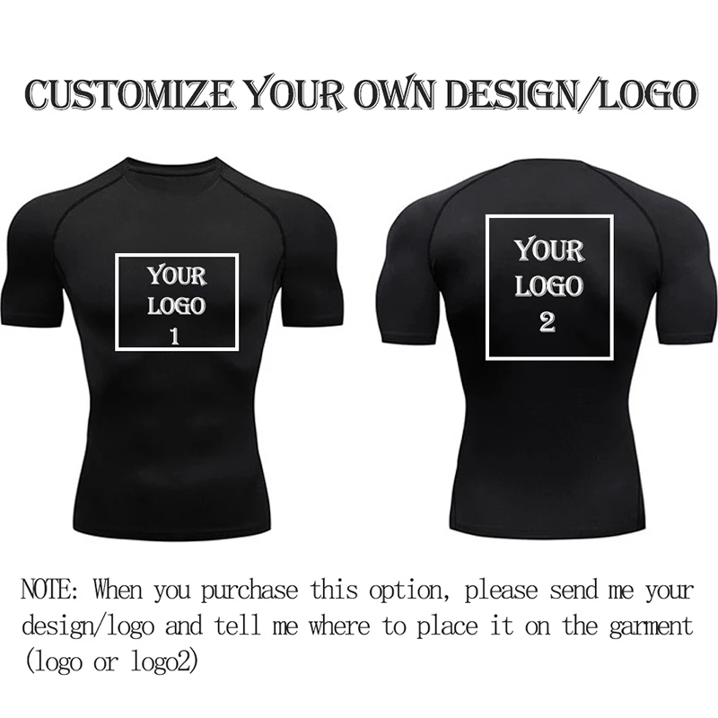 Men-s-Custom-Logo-Compression-Shirt-Fitness-Sport-Running-Tight-Gym ...