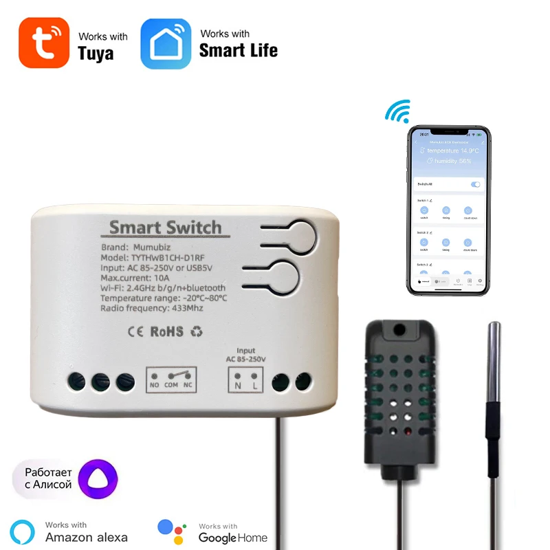 Tuya-Smart-Life-85-250V-WiFi-interruptor-rel-temperatura-humedad ...