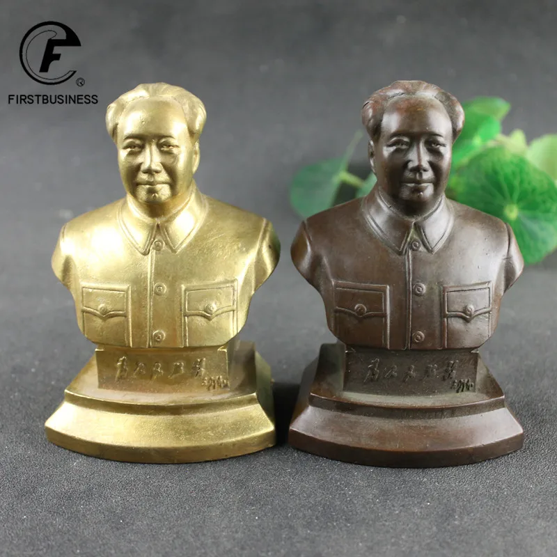 Great-Chinese-President-Chairman-Mao-Zedong-Half-body-Sculpture-Antique ...