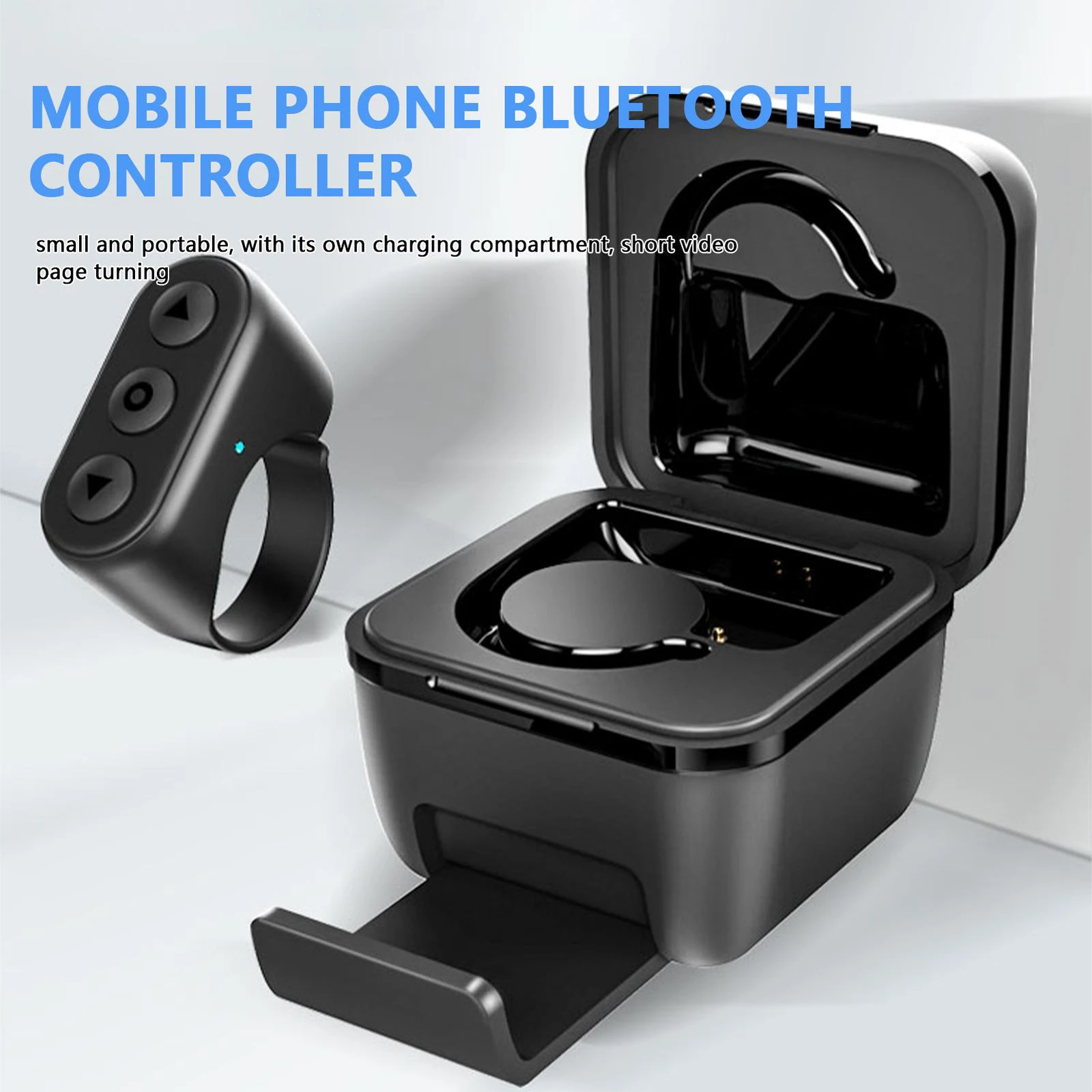 For Android Ios Ring Wireless Remote Control V5.0 Bluetooth-compatible ...