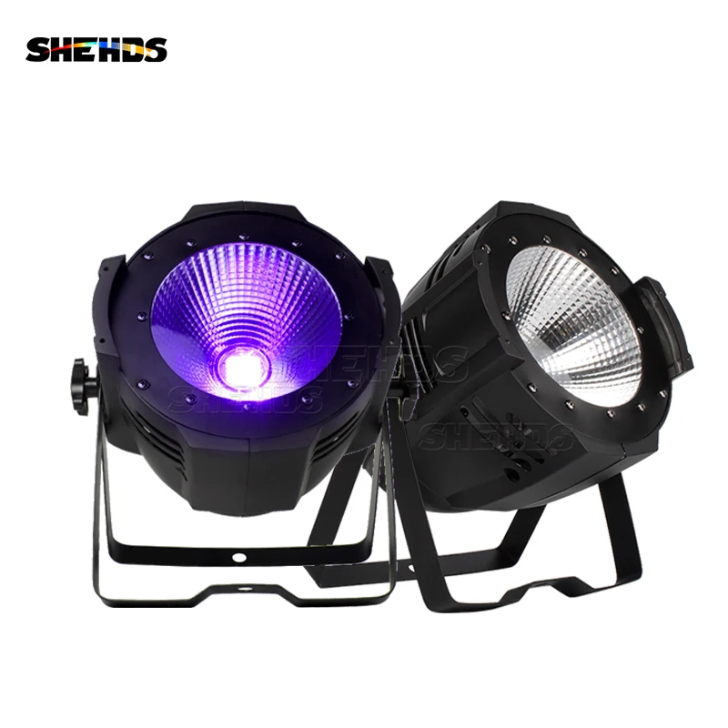 SHEHDS 200W LED COB 6in1 RGBWA+UV / 2in1 Cool White + Warm White Par ...