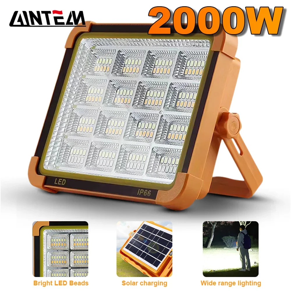 Rechargeable-2000-Watts-Solar-Flood-Light-Outdoor-Portable-LED ...