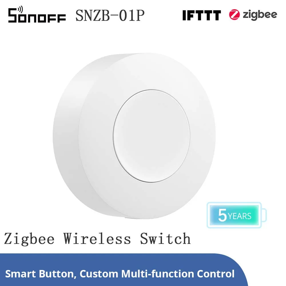 SONOFF-Zigbee-SNZB-01P-Wireless-Switch-Smart-Scene-Two-way-Contol-Home ...