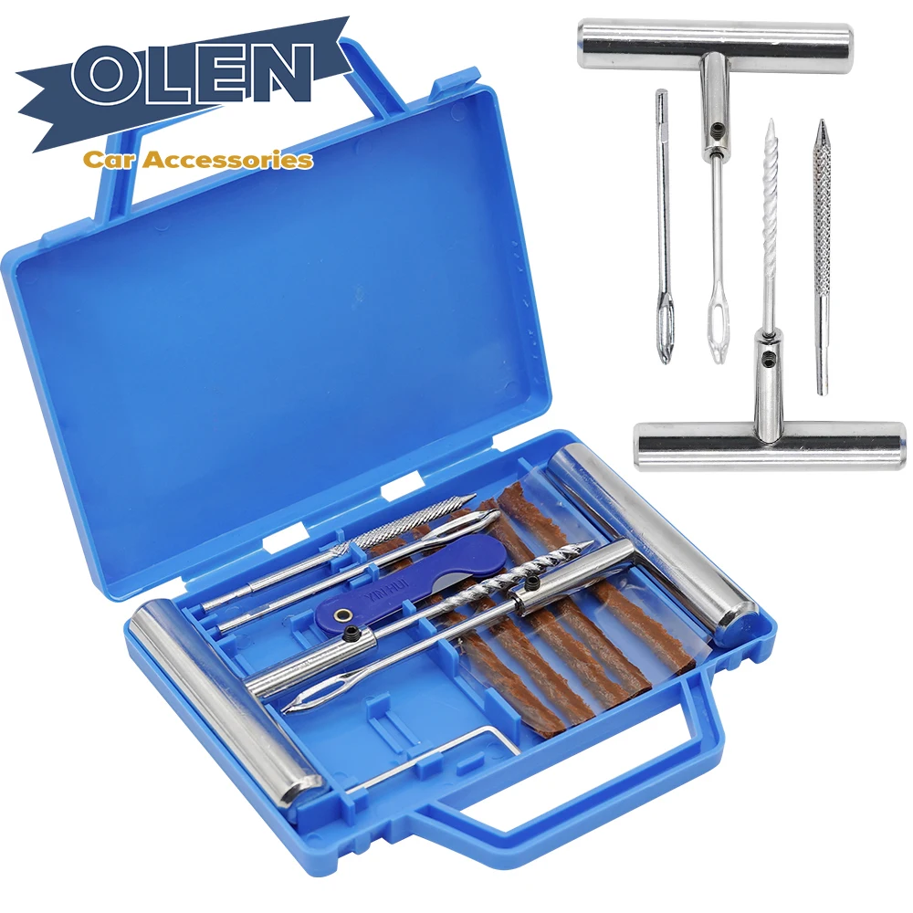 Auto Tire Repair Kit Zware Tubeless Band Auto Van Motorcycle Punctie ...