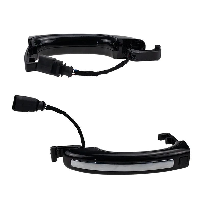 4Pcs Smart Sensor Exterior Door Handle for Audi Q7 2010 2015 4L0837207A ...