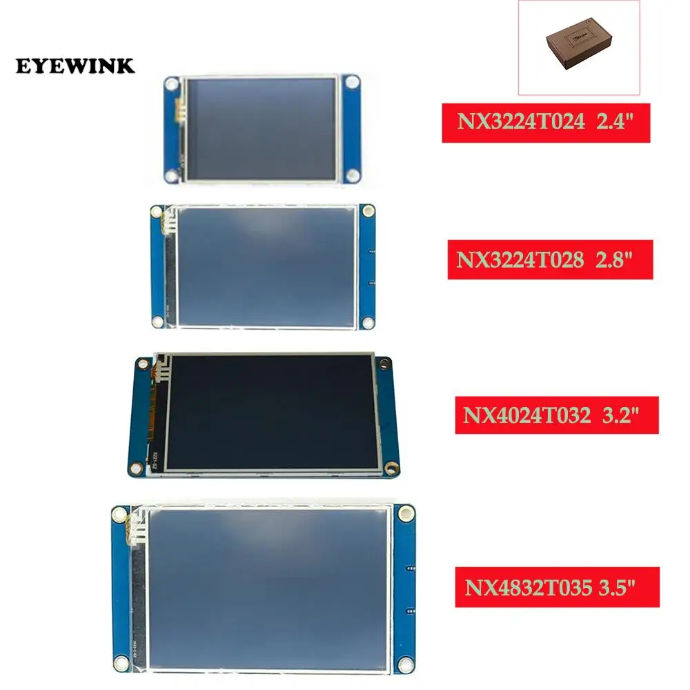 Nextion HMI 지능형 스마트 USART UART 직렬 터치 TFT LCD 모듈 디스플레이 패널, 라즈베리 파이 3 용 ...