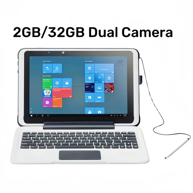 Tableta PC con teclado y cámara Dual, Tablet de 10,1 pulgadas con ...