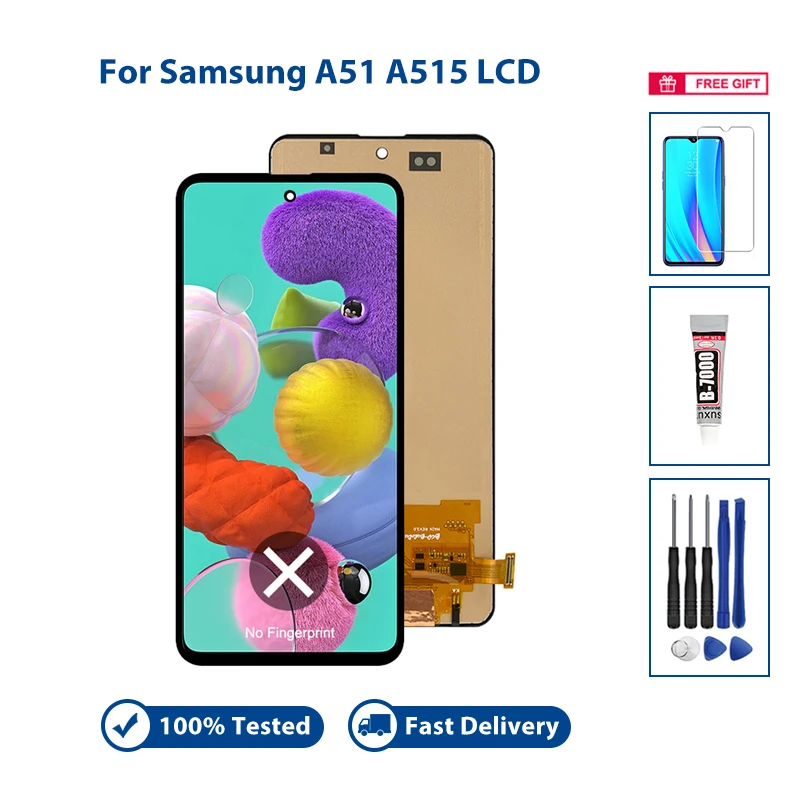 LCD-For-Samsung-Galaxy-A51-A515-LCD-Display-Digitizer-Assembly-Touch ...