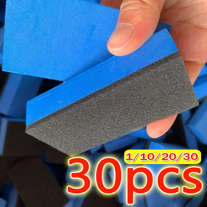 Glass Nano Applicator Pads Polish Wax Ceramic Coating Sponges Brushes ...