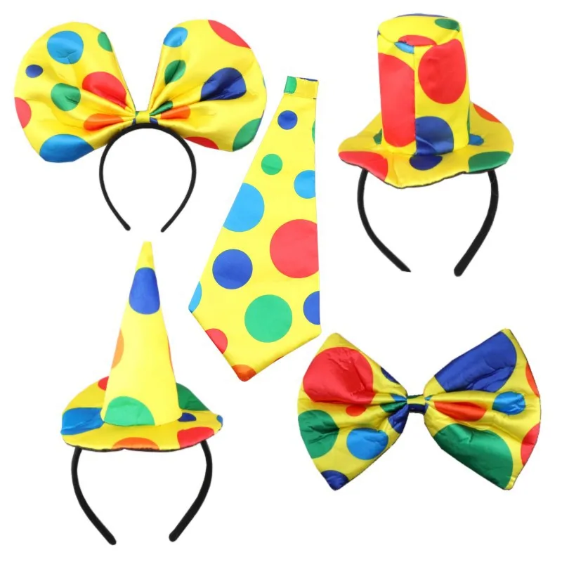 Unisex Adult Children's Clown Costume Props Extra Large Bow Tie ...