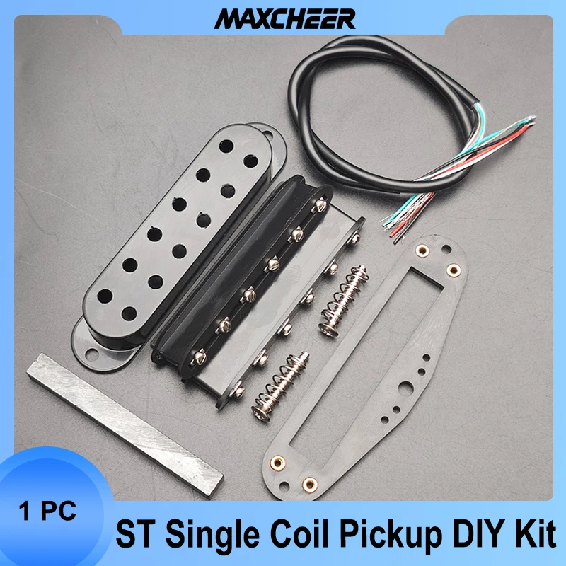 Mini Humbucker DIY Kit - 12 Adjustable Pole Piece Mini Humbucker ST ...