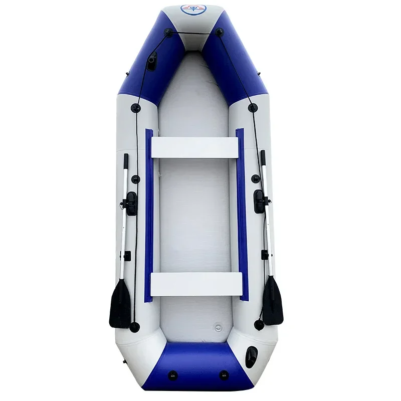 Rubber Raft Thick Hard Bottom Wear-Resistant Inflatable Boat 2-3 People ...