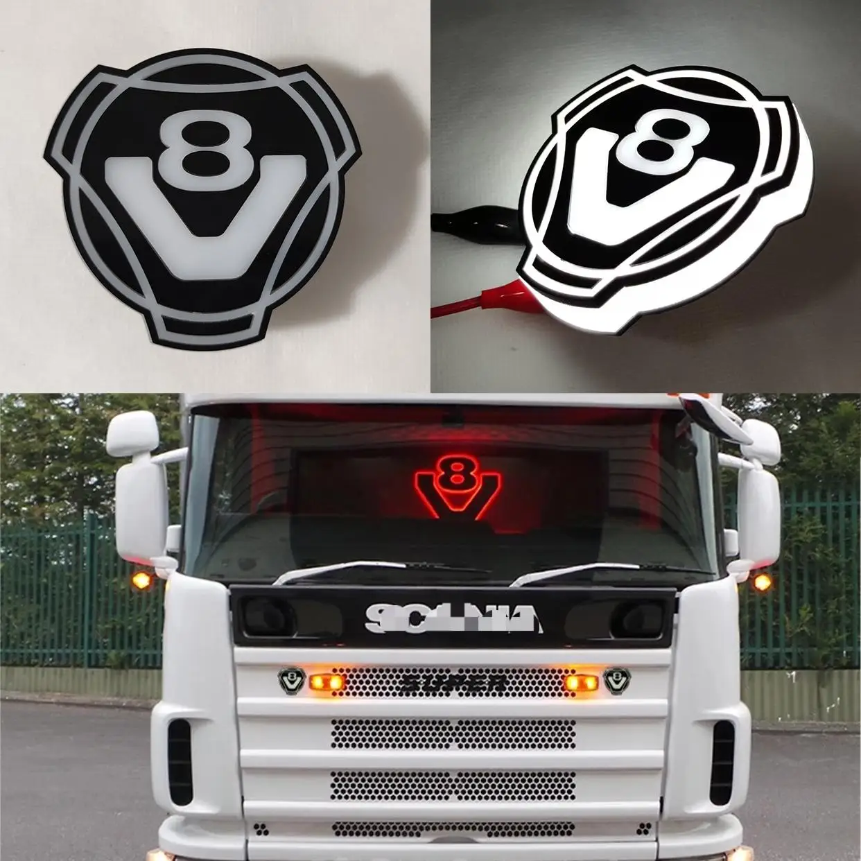 Scania V8 Logo Scania Logos Embroidery Designs Griffin Scania V8 Logo