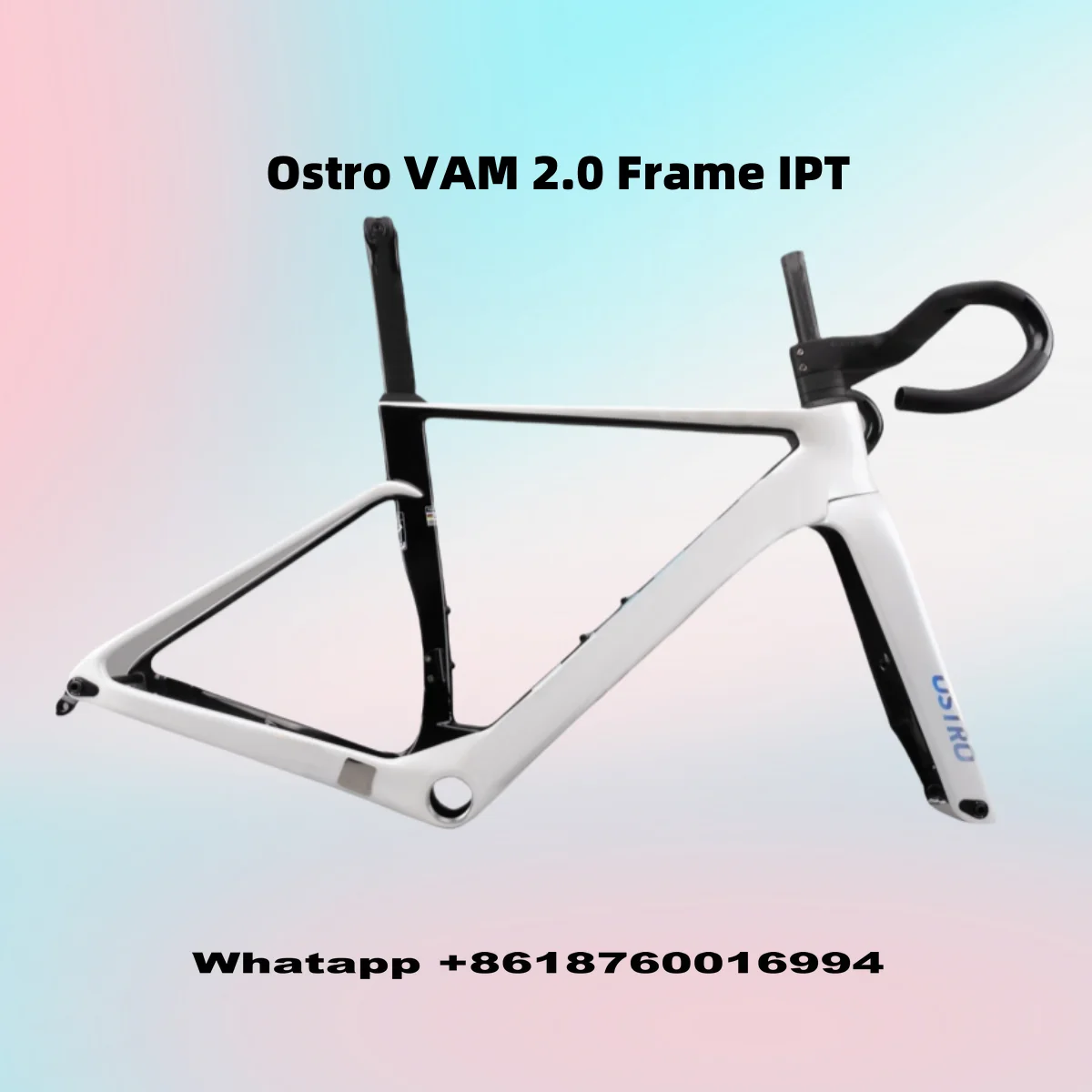 Ostro VAM 2.0 Road Carbon Frame IPT Disc Brake Bike Frameset with ...