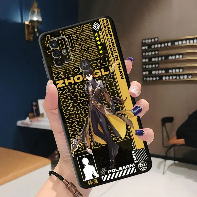 Anime Genshin Impact Phone Case for Motorola Moto G82 G200 G50 G52 G31 ...