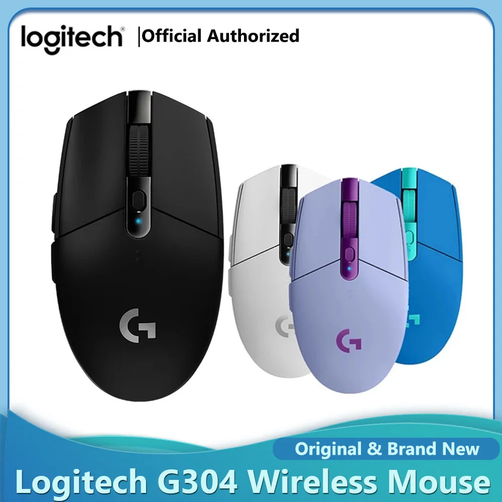 Logitech G304 Computer Gaming Wireless Mouse Ergonomic Mouse HERO ...