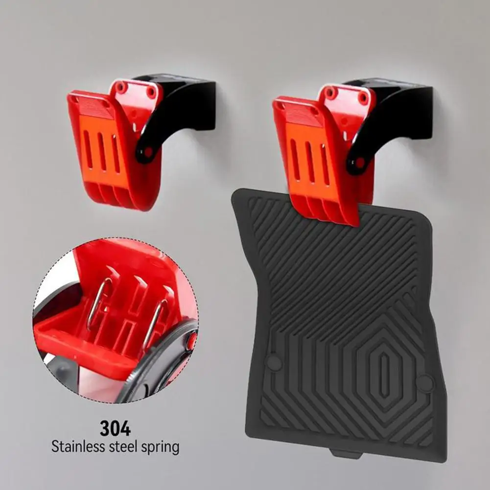 4PCS/SET Car Cleaning Floor Mat Pad Cleaning Hooks Carpet Wash Clamp ...