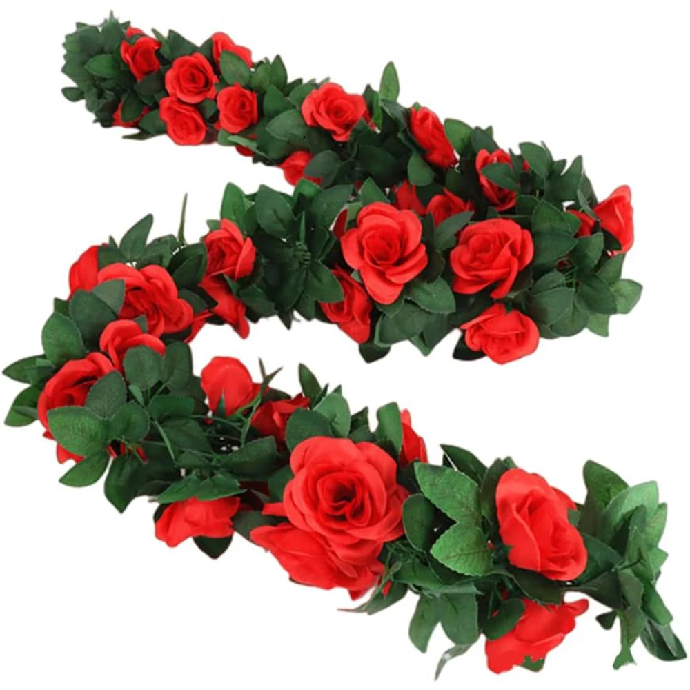 1pcs-Artificial-Flowers-Vine-45pcs-69pcs-Rose-Fake-Flower-Hanging ...