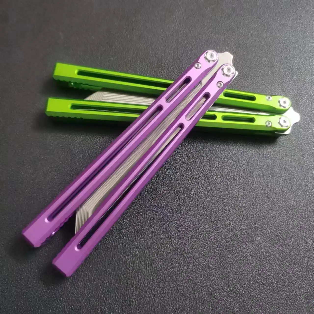 Balisong-Clone-False-Edge-Butterfly-Knife-Al-as-De-Canal-De-Velocidade ...