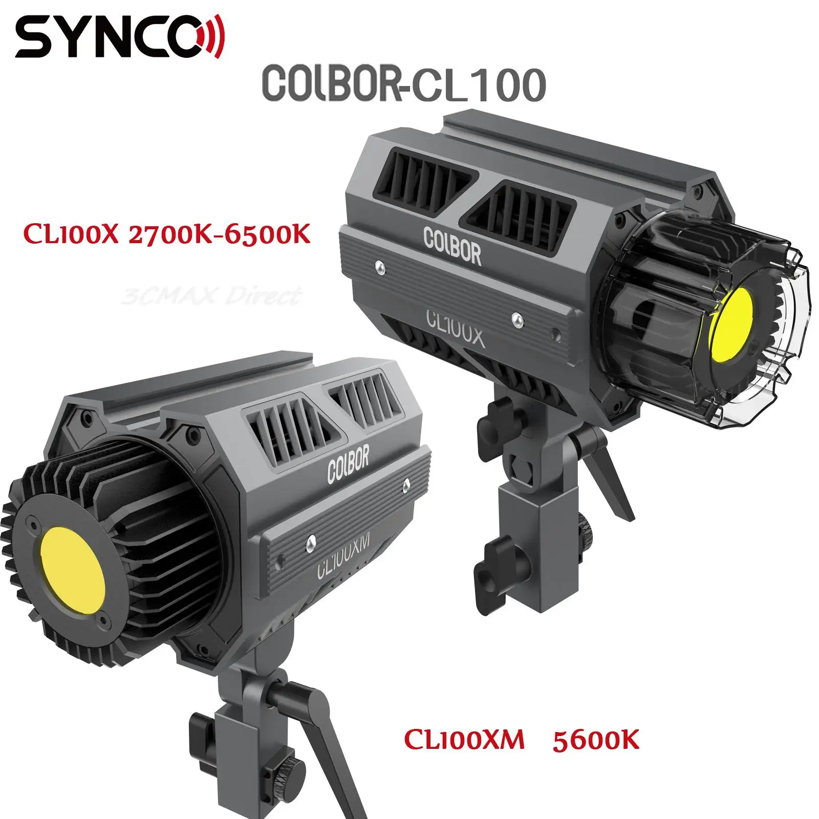 Synco Colbor CL100X bicolor 2700 6500K CL100XM 5600K 110W, luz LED COB ...