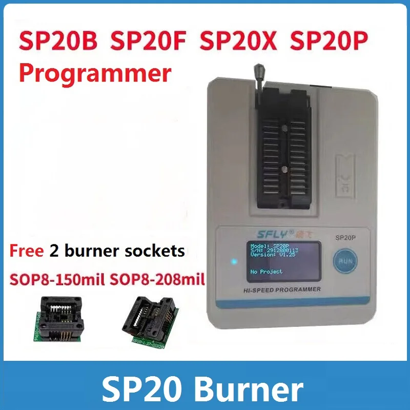 SFLY SP20 Programmer SP20P SP20F SP20X SP20B SP16 SP16-FX Mass Production Flash Burner ...