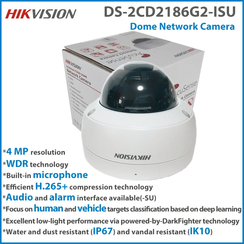 Hikvision-Poe-Camera-8MP-4K-Acusense-Fixed-Built-in-Mic-Motion ...