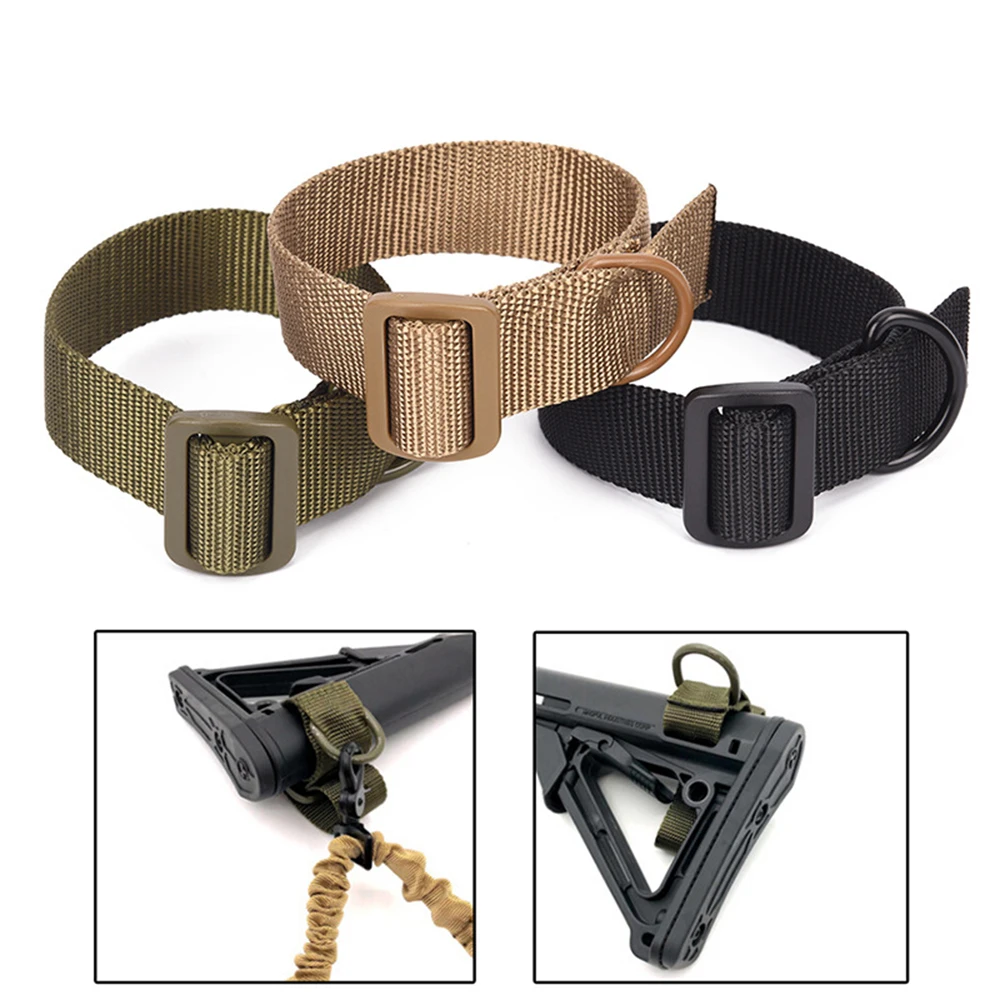 Airsoft Tactical ButtStock Sling Adapter Gun Rope Strapping Belt ...