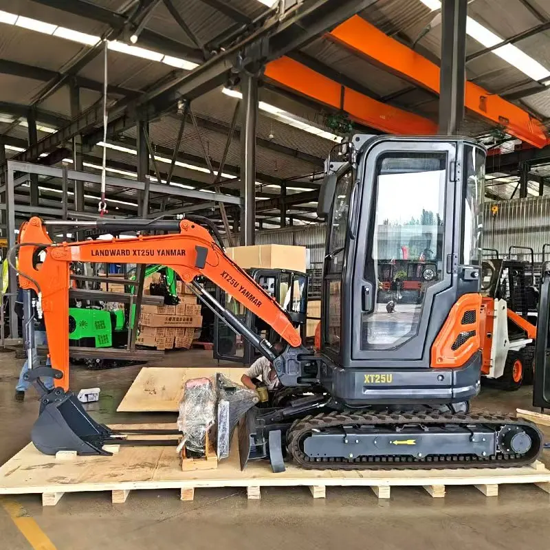 Fast Delivery Mini Excavator 2.5 Ton Excavators Euro 5/EPA Customizable ...
