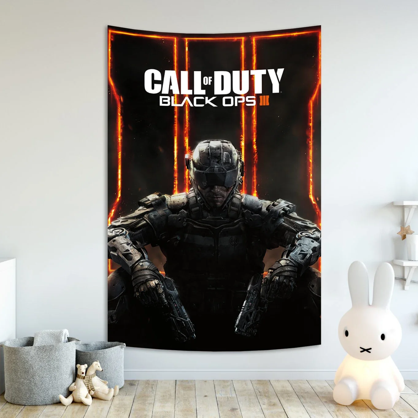 C-Call-Of-D-Duty-Game-Poster-Tapestry-Flag-Boho-Polyester-Digital ...