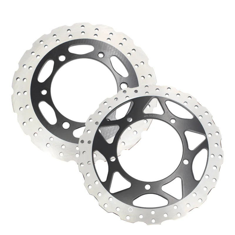 Front And Rear Brake Discs For Kawasaki Ex250 Ninja 250 R 250r Ex250 ...