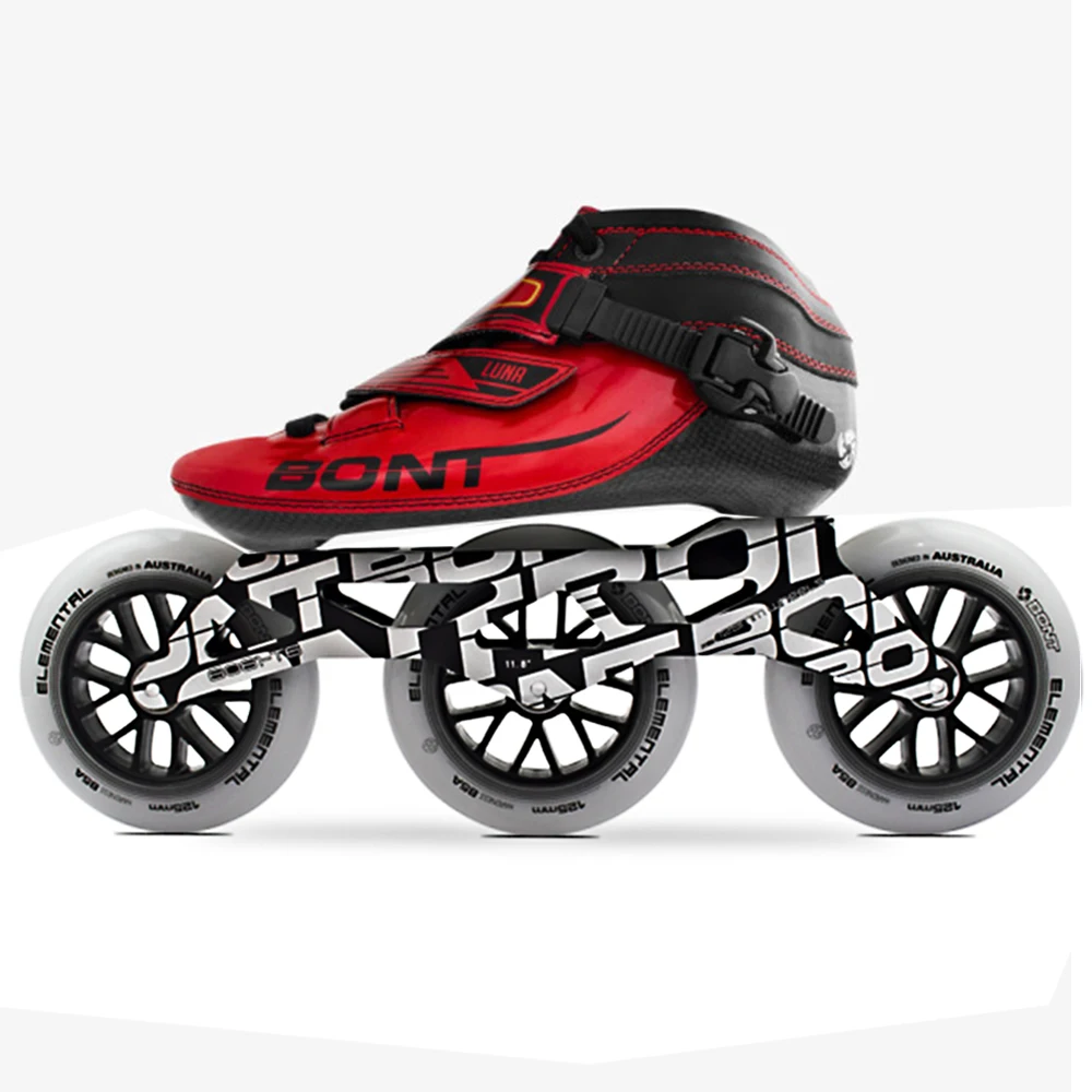 100% Patines en línea Bont Luna originales, bota de fibra de carbono ...