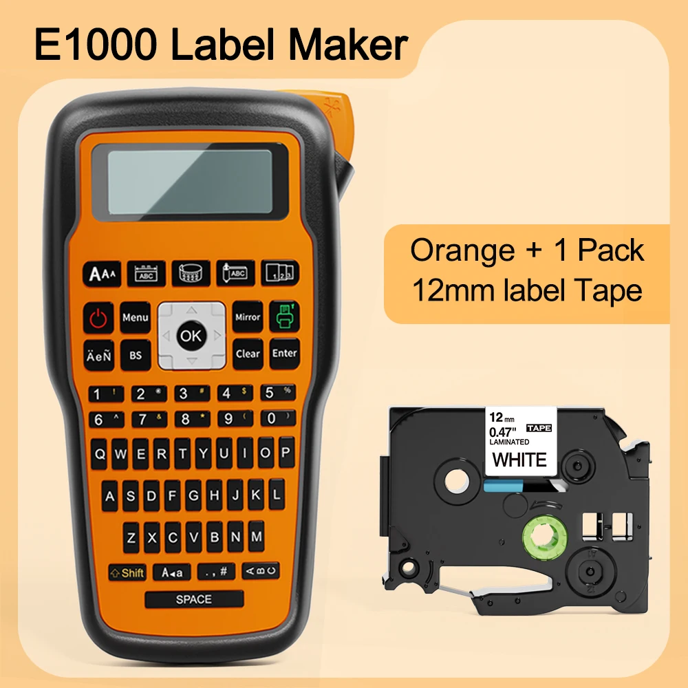 2023-Upgrade-E1000-Pro-Portable-Printer-Printer-Sticky-Label-Maker ...