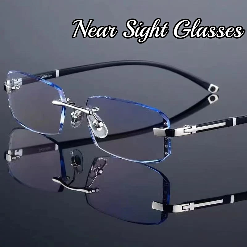Ultra-light-Anti-Blue-Near-Sight-Glasses-Frameless-Diamond-Cutting ...