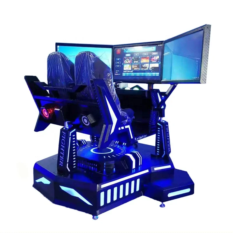 Hot selling 3 Screen Coin Operated Arcade Games Full Motion Sim Racing ...