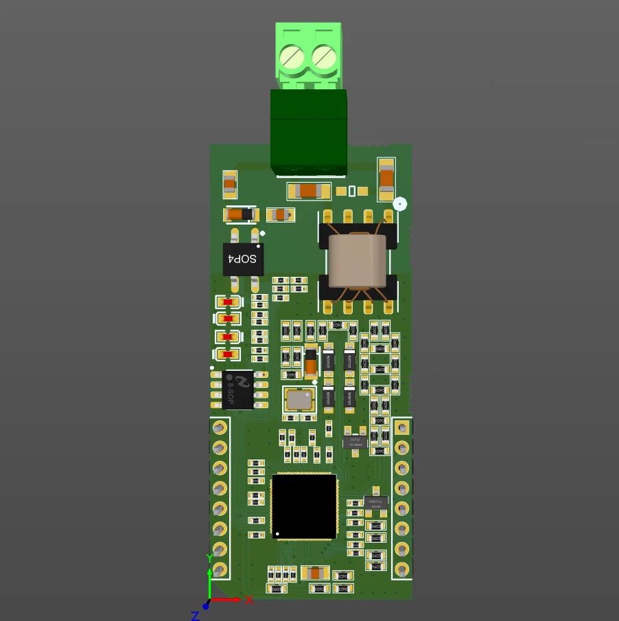 Qca6410 Embedded Plc Carrier Communication/power Line Module ...