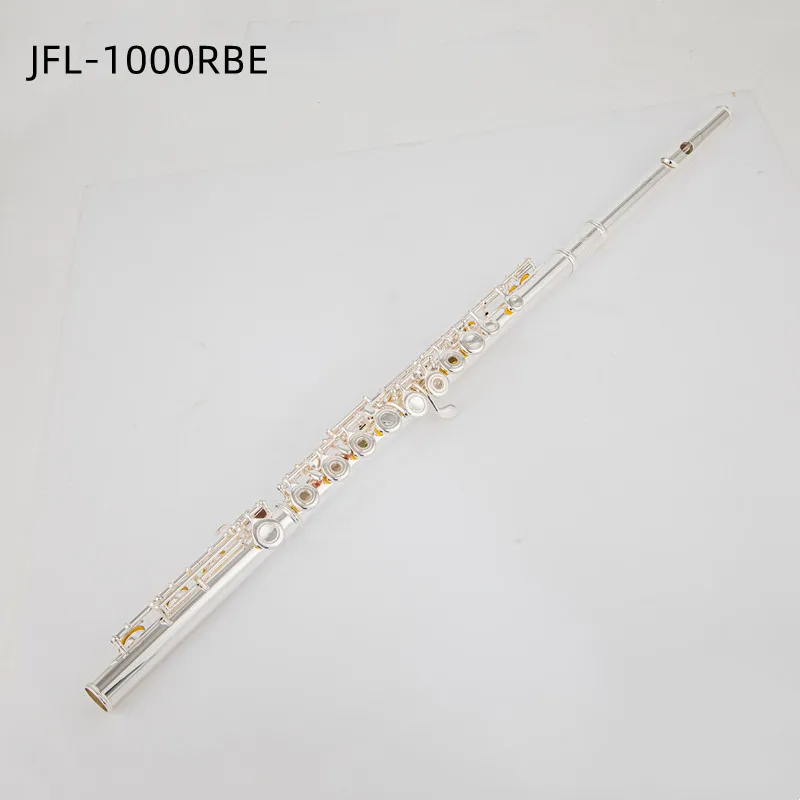 JUPITER JFL-1000RBE JFL-700E flute 16/17 Holes Silver Plated Transverse ...