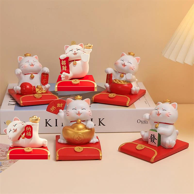 Cartoon-Maneki-Neko-Mobile-Phone-Stand-Holder-Welcoming-Chinese-Lucky ...