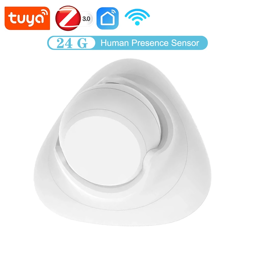 Tuya Wifi Zigbee Human Presence Sensor 24G Millimeter Radar Wave ...
