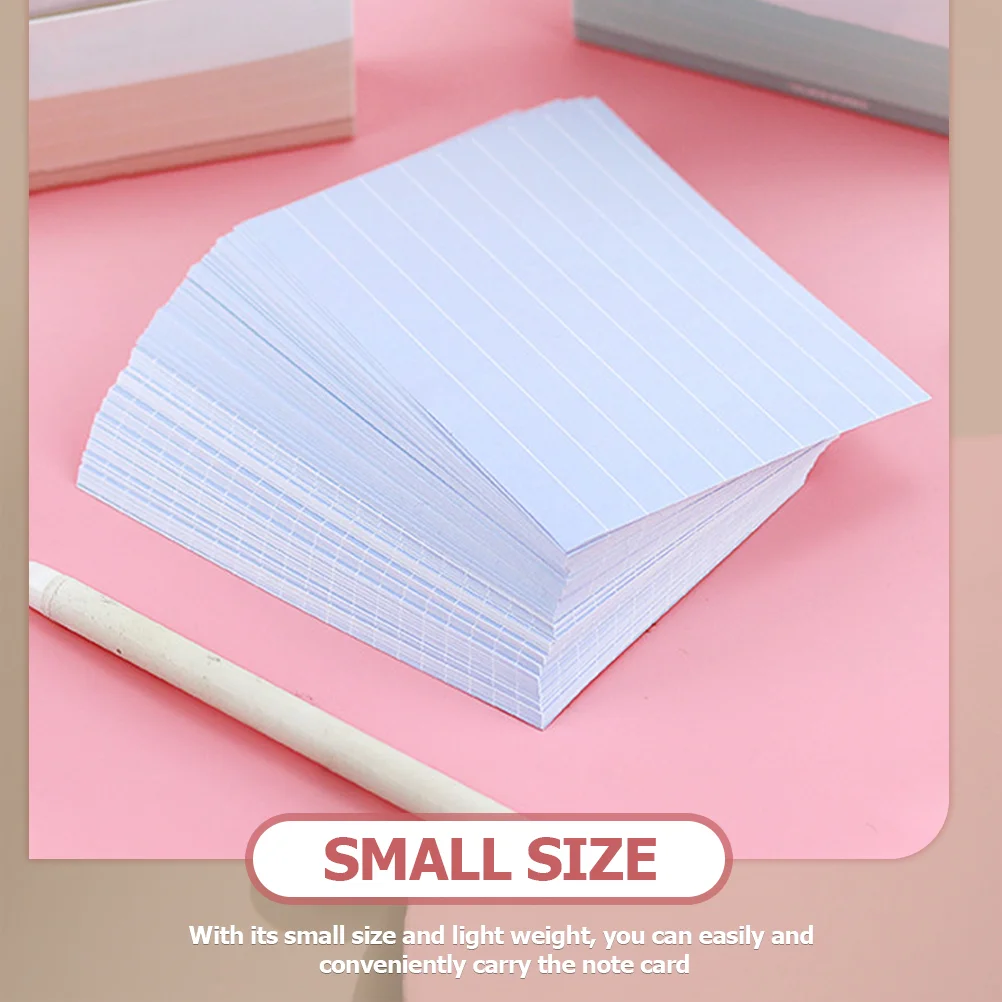 150 Pcs Writing Index Card Schhol Suplies Lined Cards Extractive